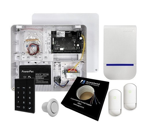 Infinity Alarm Kit EC-BASE Kit & EC-KP Blk Keypad Cable — Ideal ...