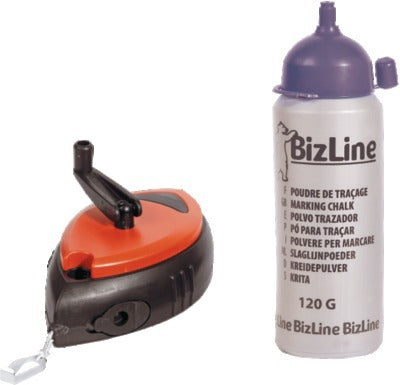 Chalk Line 30m Kit with Blue Chalk — Ideal Electrical Suppliers Limited