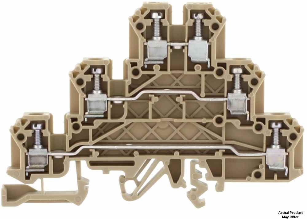 Terminal Block 2.5mm 3 Level for Cross Connection — Ideal Electrical ...