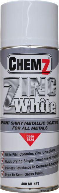 Zinc Rust Protection White 400ml — Ideal Electrical Suppliers Limited