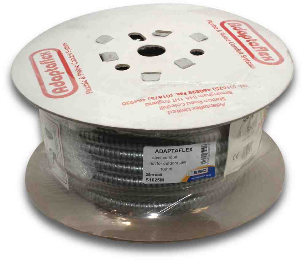 Conduit 16mm Flex Galv Steel — Ideal Electrical Suppliers Limited