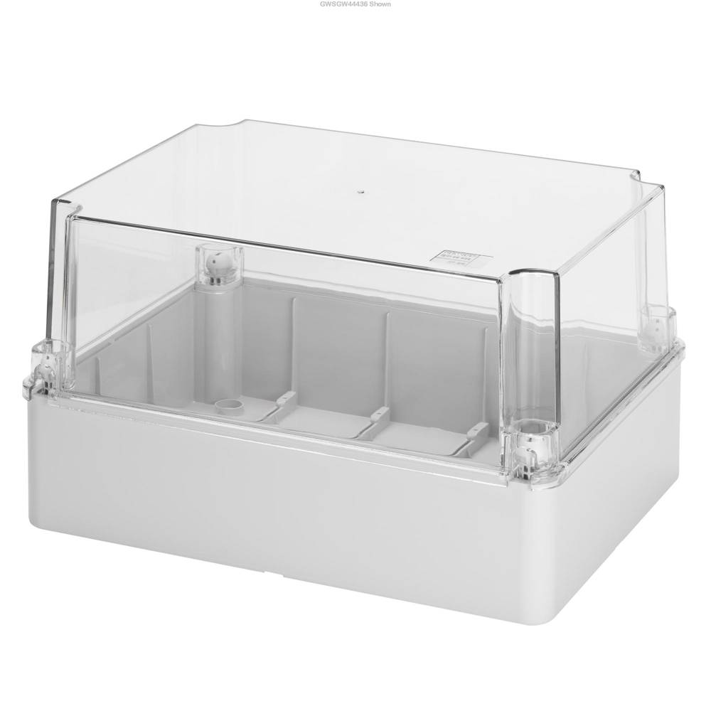 Enclosure 190 x 140 x 140mm Clear Lid Deep — Ideal Electrical Suppliers ...