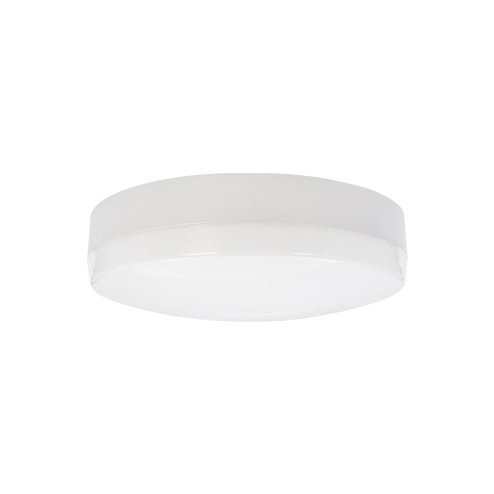 Ceiling Button 9W 3k/4k 260mm Small IP54 White — Ideal Electrical ...