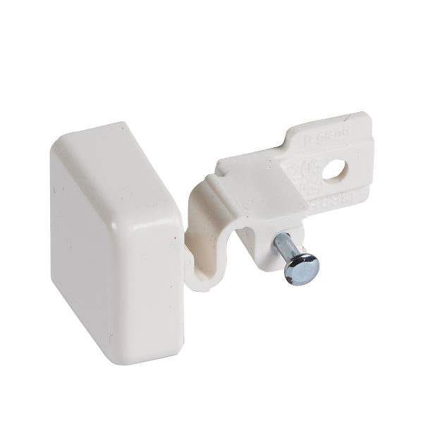 DLPLUS End Cap 16 x 16mm White — Ideal Electrical Suppliers Limited