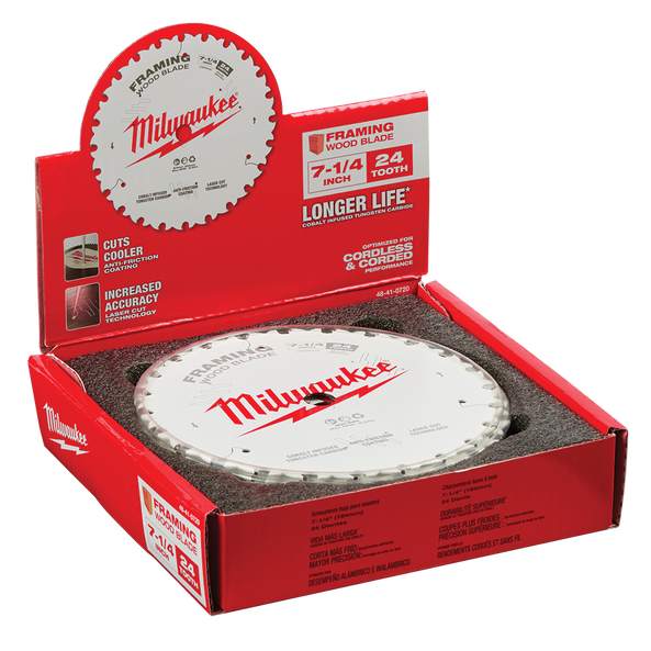 Circular Saw Blade CSB 24T Framing 184mm Bulk 10 — Ideal Electrical ...