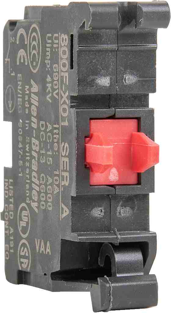 800F Contact Block 1N/C — Ideal Electrical Suppliers Limited