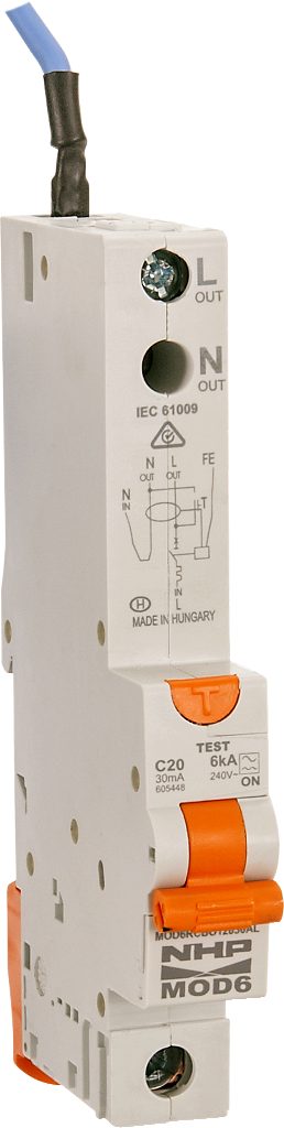 MOD6 RCBO 6kA 1P 20A 30mA — Ideal Electrical Suppliers Limited
