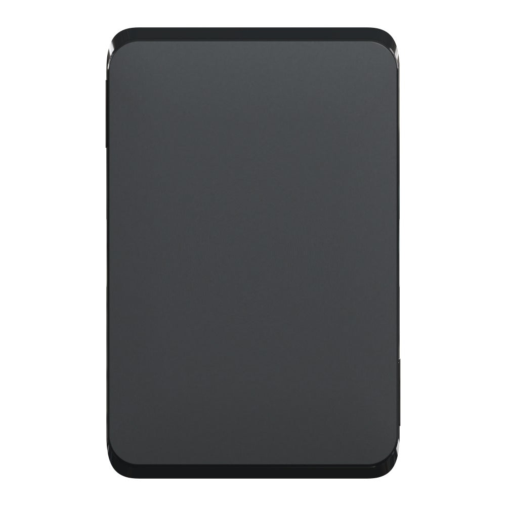 Iconic Cover Plate Skin Blank Vert/Horiz Black — Ideal Electrical ...