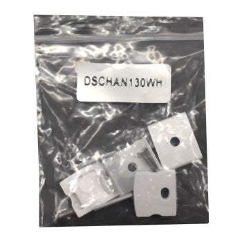 Task DS Channel 130 Caps and Clips Pack White — Ideal Electrical ...