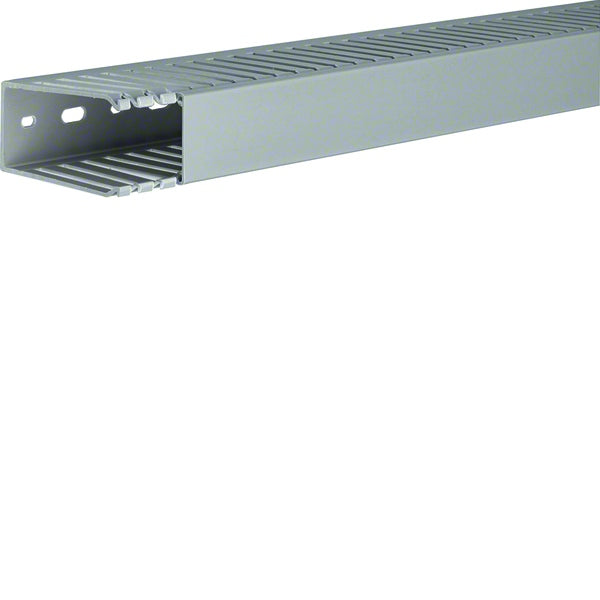 Slotted Trunking 75H x 37mmW Grey 2m — Ideal Electrical Suppliers Limited