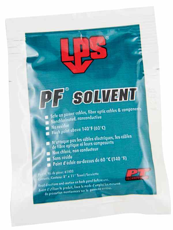 LPS PF Solvent Wipes (Box of 144) Sold Each — Ideal Electrical ...