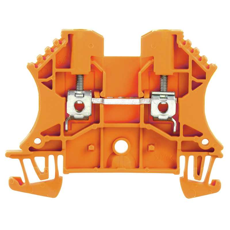 WDU2.5 Screw Terminal 2.5mm Orange IP20 — Ideal Electrical Suppliers ...