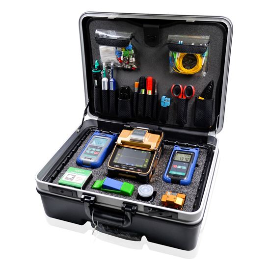 Fibre Optic Tool Kit with Fusion Splicer & Testing Meters — Ideal ...